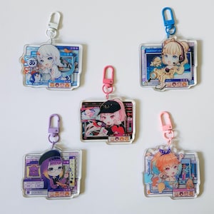 Hololive EN Myth/promise | 3D Foreground Acrylic Keychains - Etsy