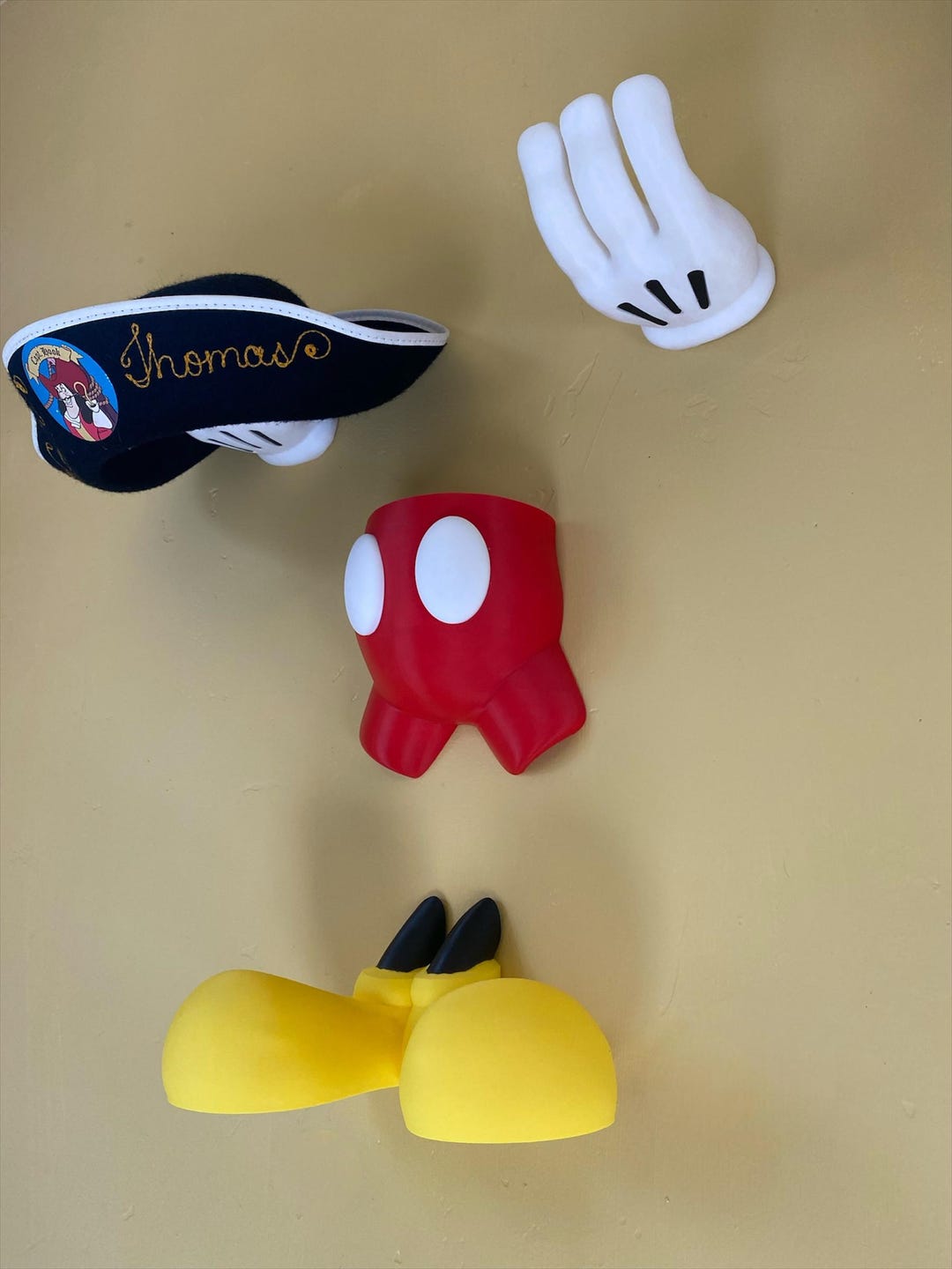 Mickey Inspired Wall Decor - Disney Kids Room or Playroom Decoration - Etsy