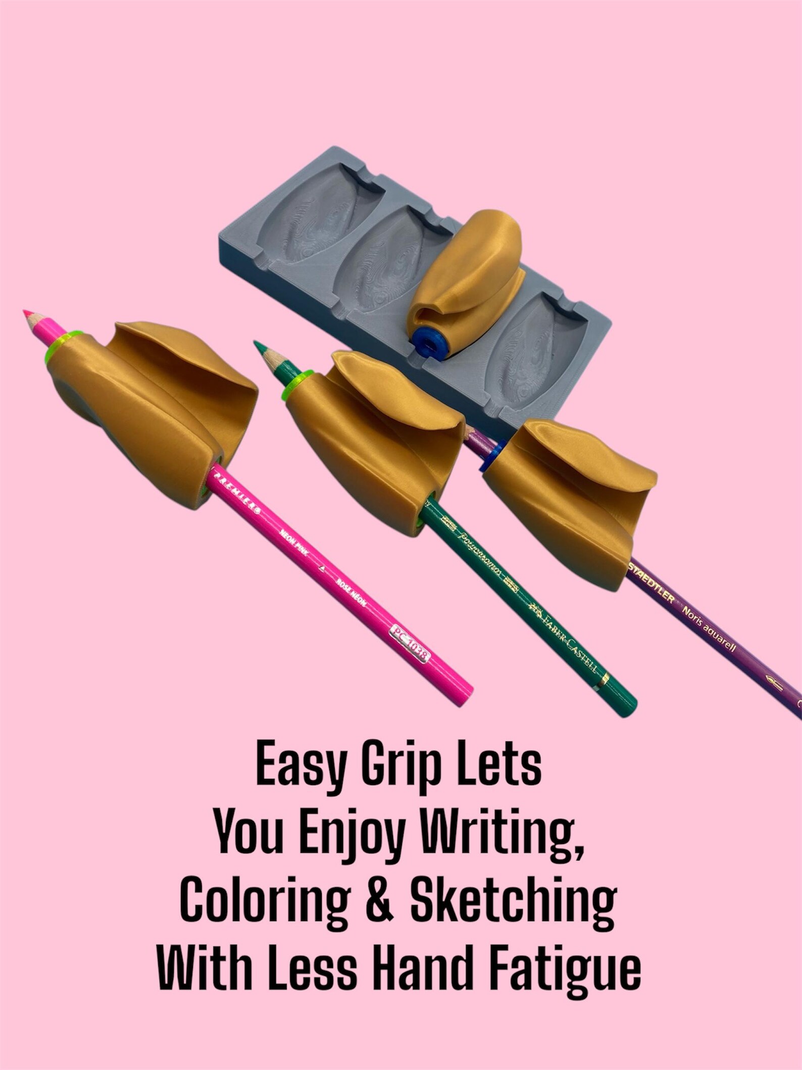Ergonomic Pencil Grip: Drawing Aid for Arthritis - Etsy