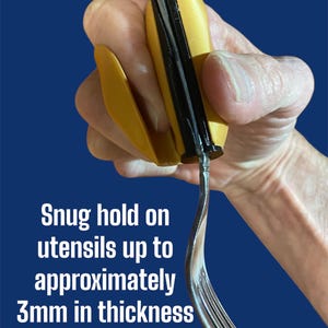 Easy Grip Utensil Holder - Arthritis Aid for Forks & Spoons | Utensil ...