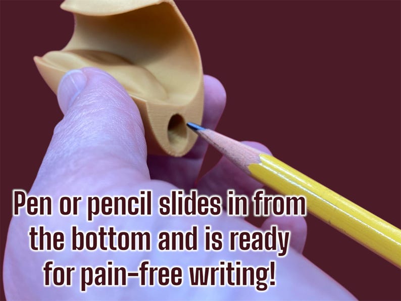 Arthritis Writing Aid Kit: Ergonomic Pen & Pencil Grip With Case - Etsy