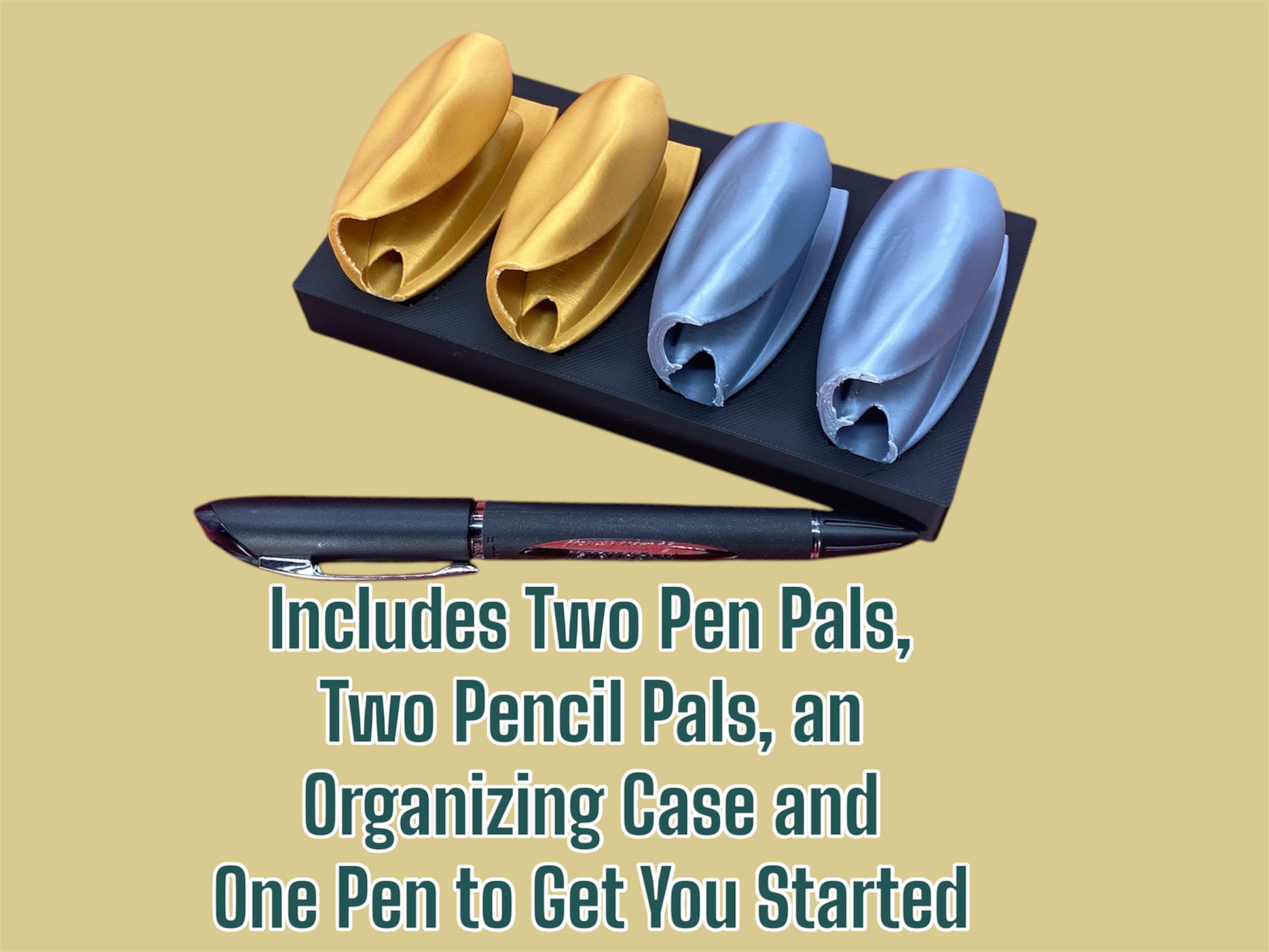 Arthritis Writing Aid Kit: Ergonomic Pen & Pencil Grip With Case - Etsy