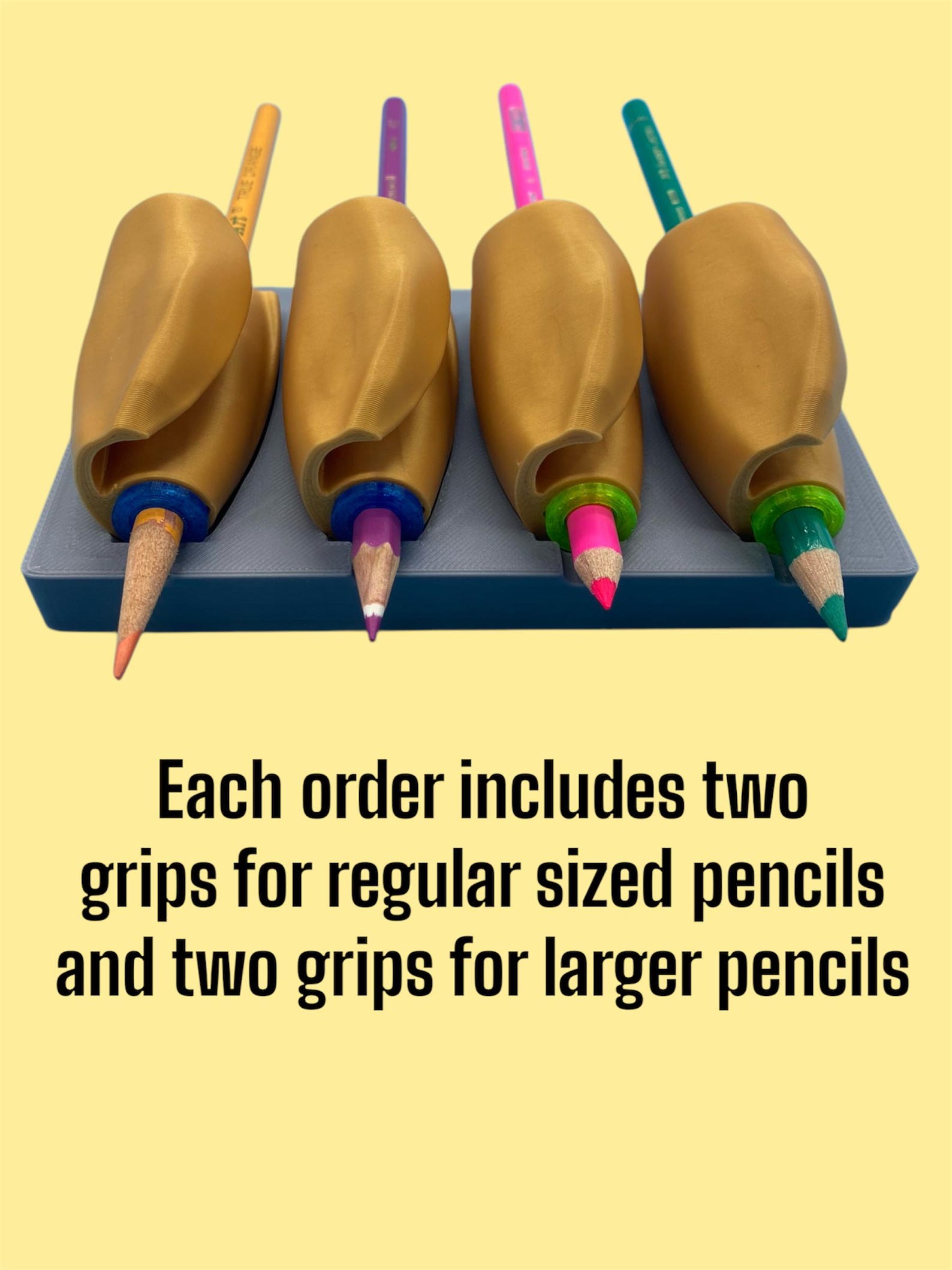 Ergonomic Pencil Grip: Drawing Aid for Arthritis - Etsy