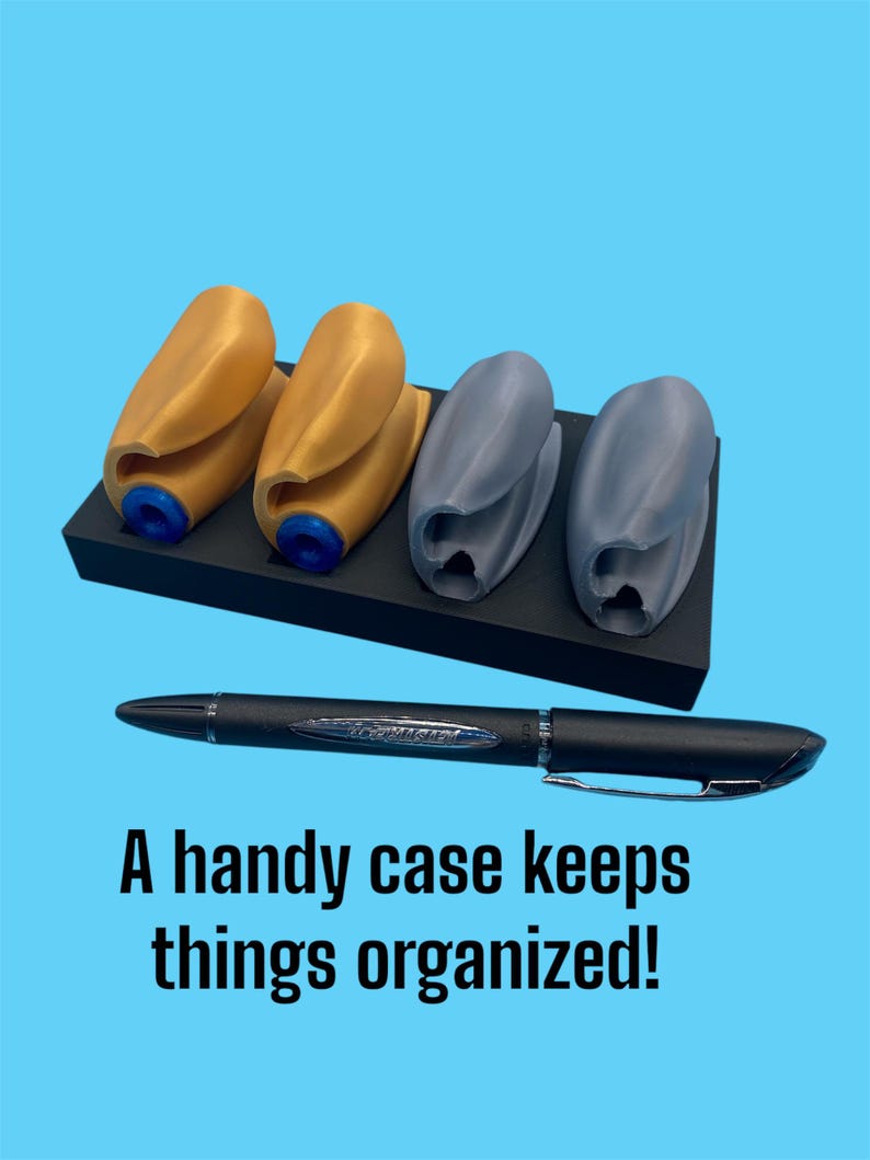 Arthritis Writing Aid Kit: Ergonomic Pen & Pencil Grip With Case - Etsy