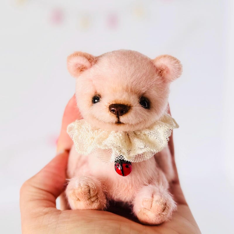 Pocket Teddy Bear - Etsy
