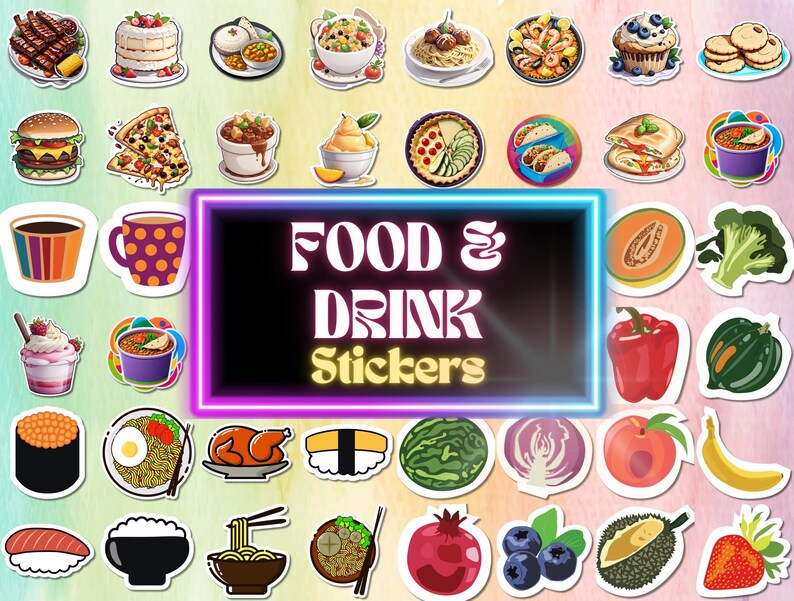 10,000 Mega Sticker Bundle | Printable Sticker Pack for Scrapbooking ...