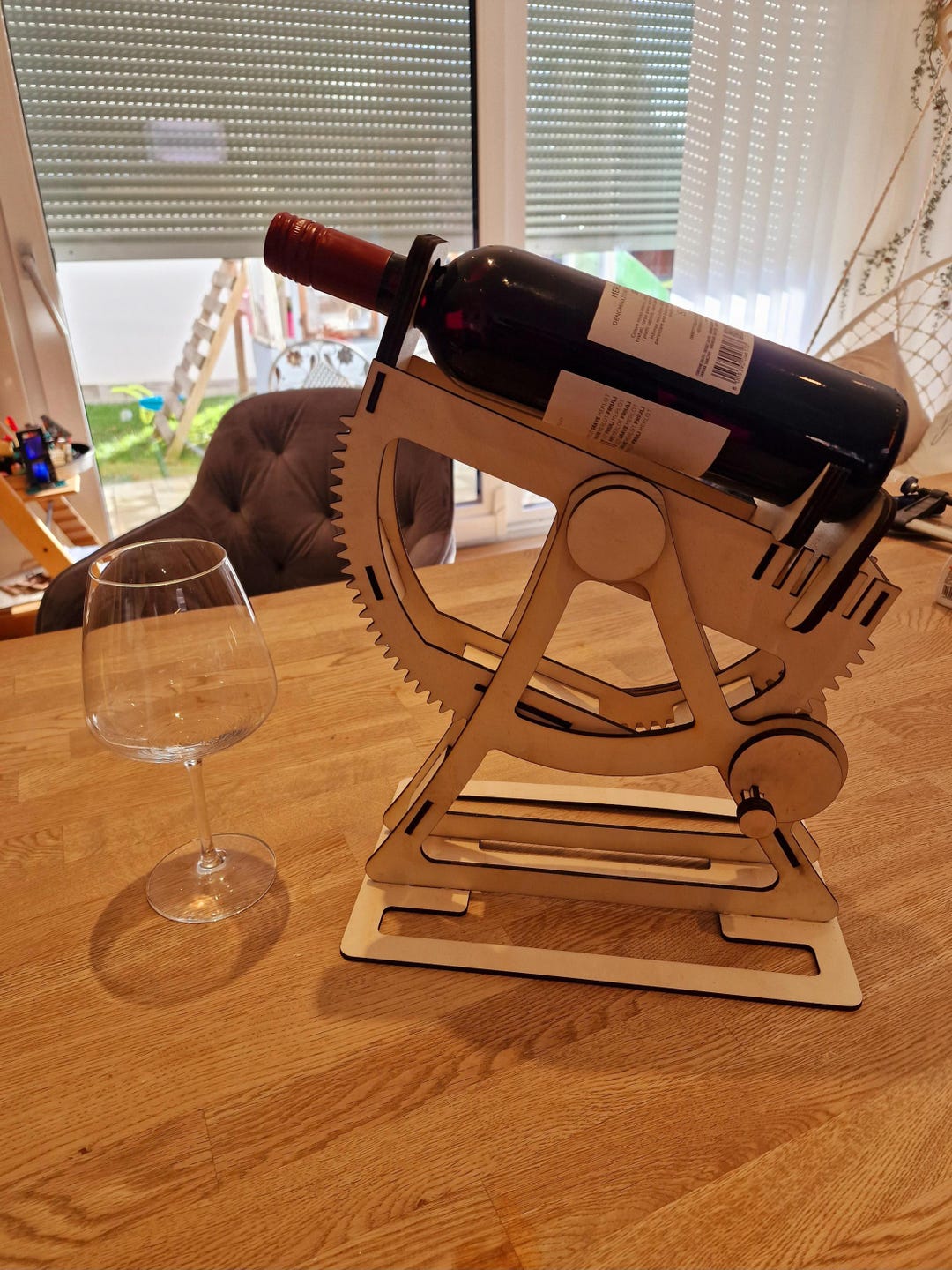 Laser_cut Wine Rack_dxf_svg, Digital Download, Wine - Etsy