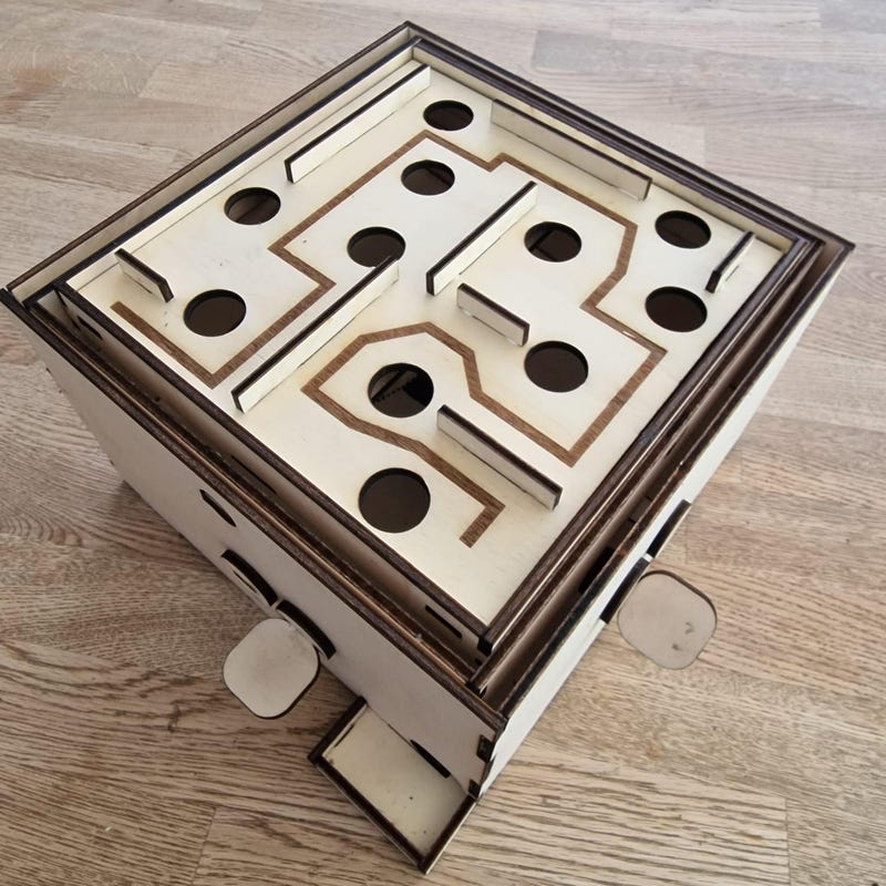 Laser Cut Marble Run - Etsy