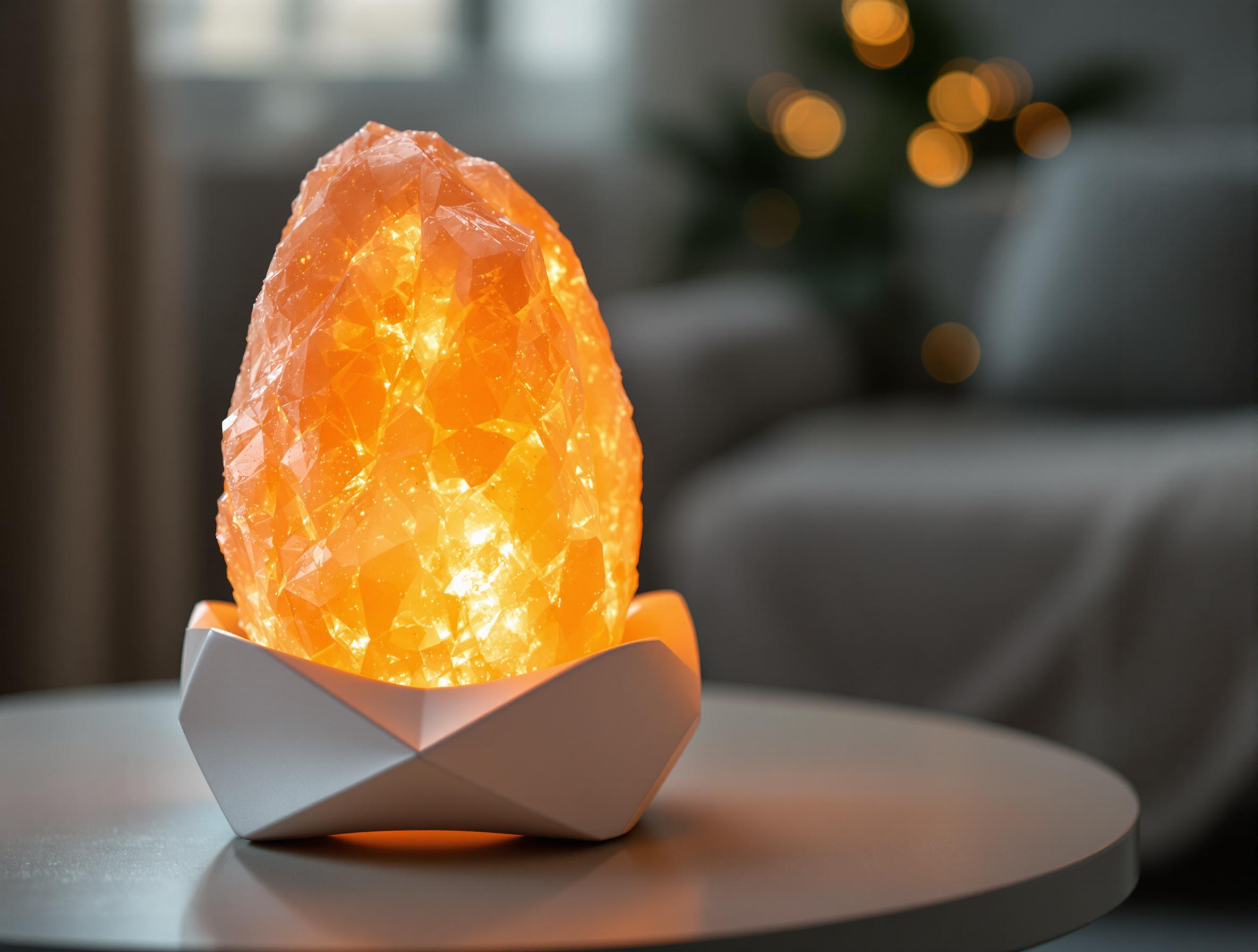 Light Platform for Crystal Salt Lamp ~ Bedroom Decor ~ Nightlight - Etsy