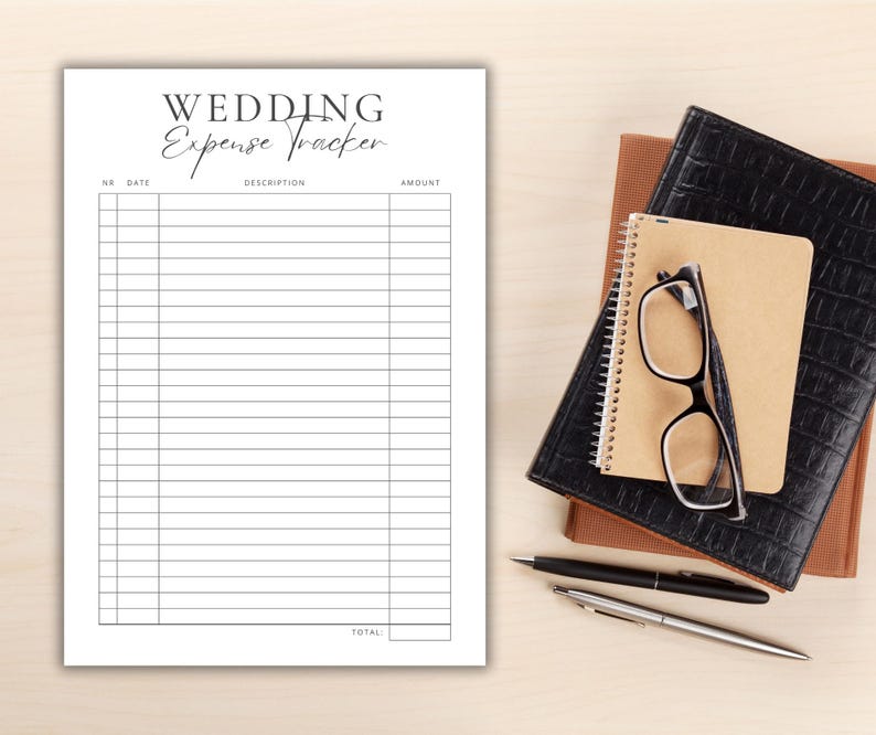 Wedding Planner | Wedding Planner Bundle | Printable Wedding Template ...