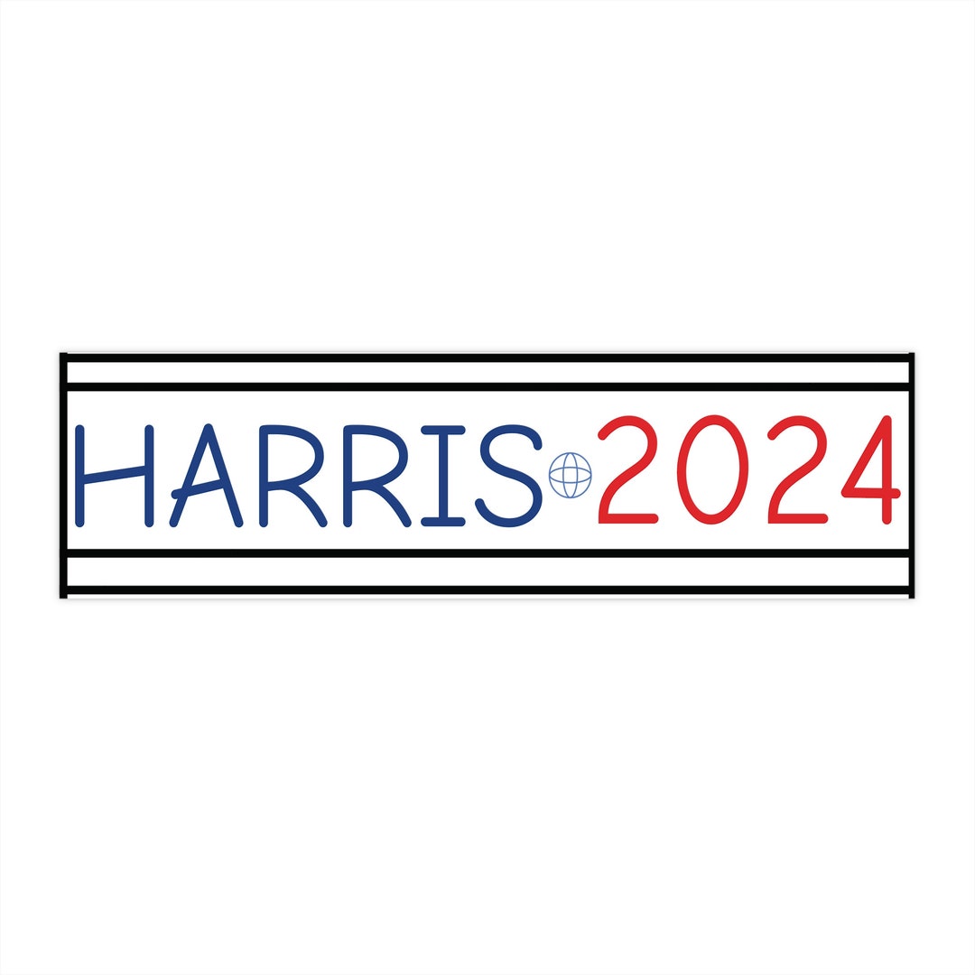 Harris 2024 Bumper Sticker - Etsy