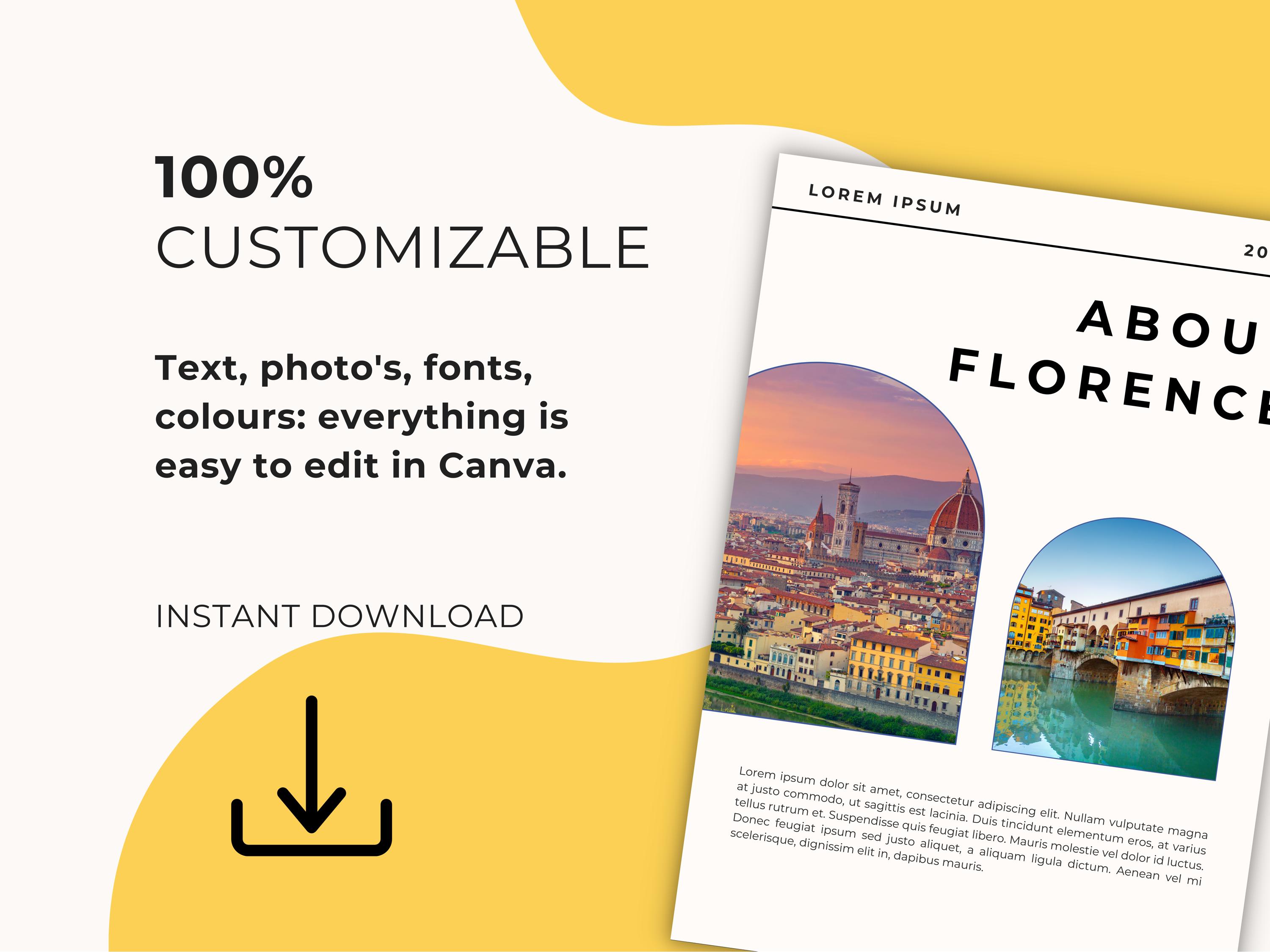 Florence Travel Guide - Printable City Guide for Tourists - Explore ...