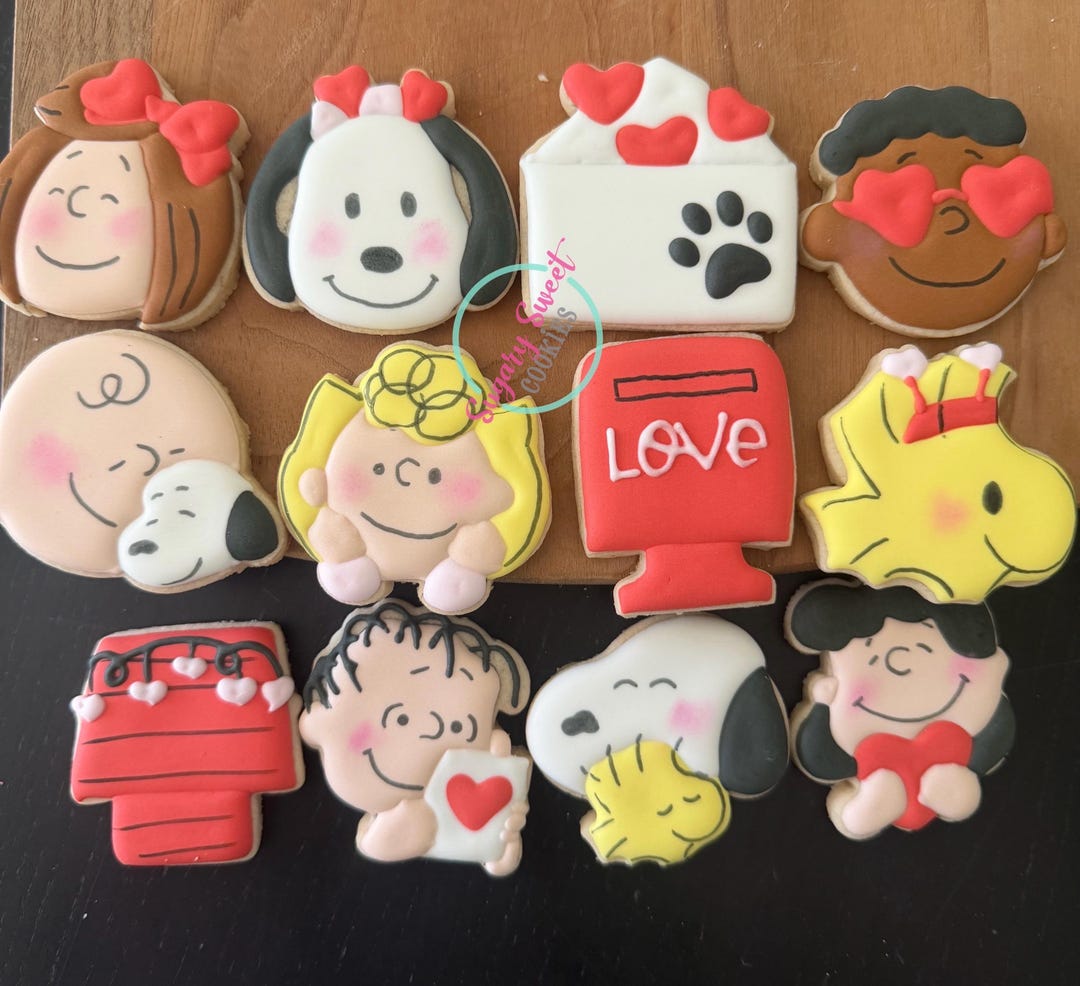 The Gang - 12 Mini Cookies - Etsy