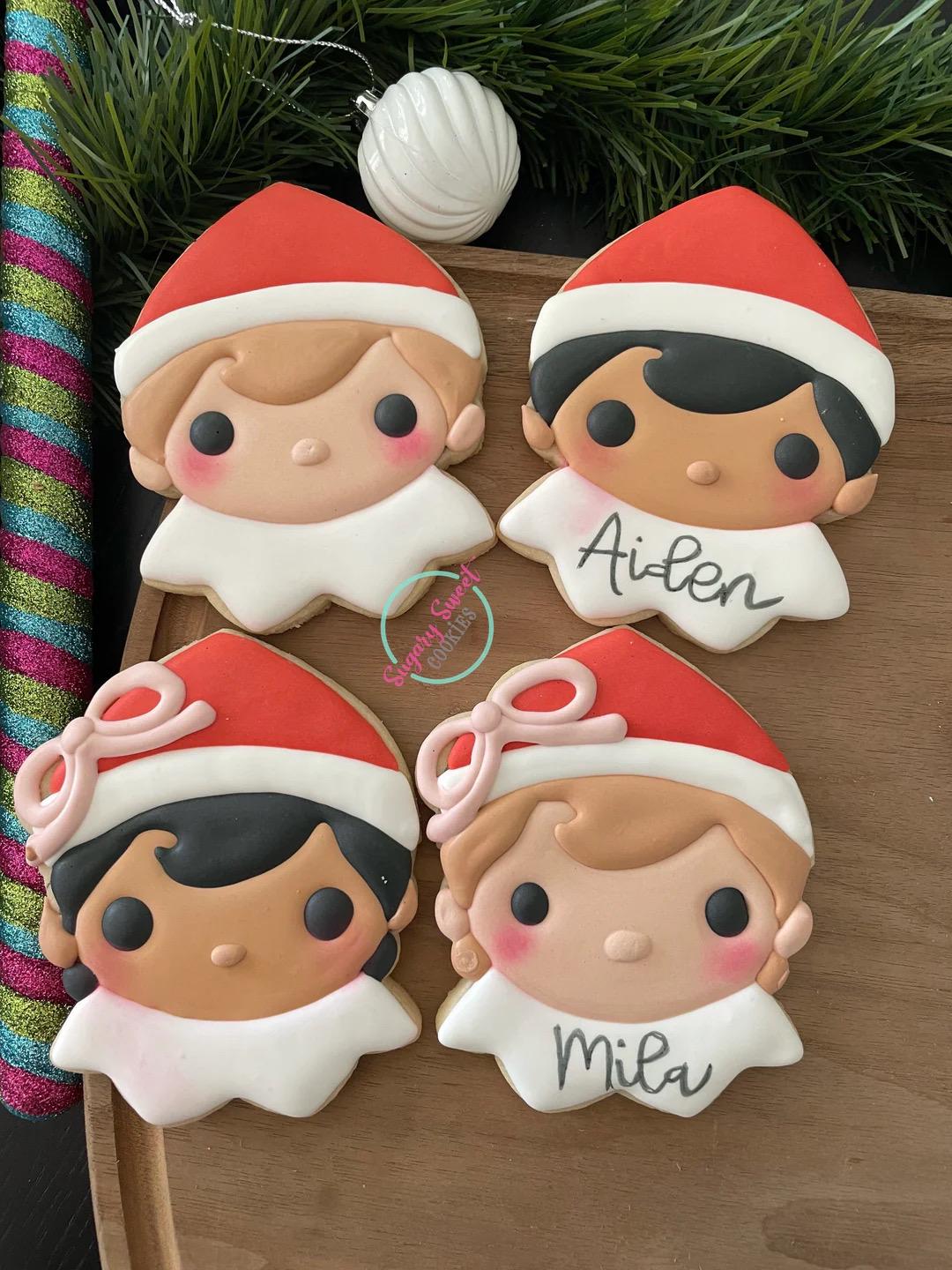 Elf Cookie - Etsy