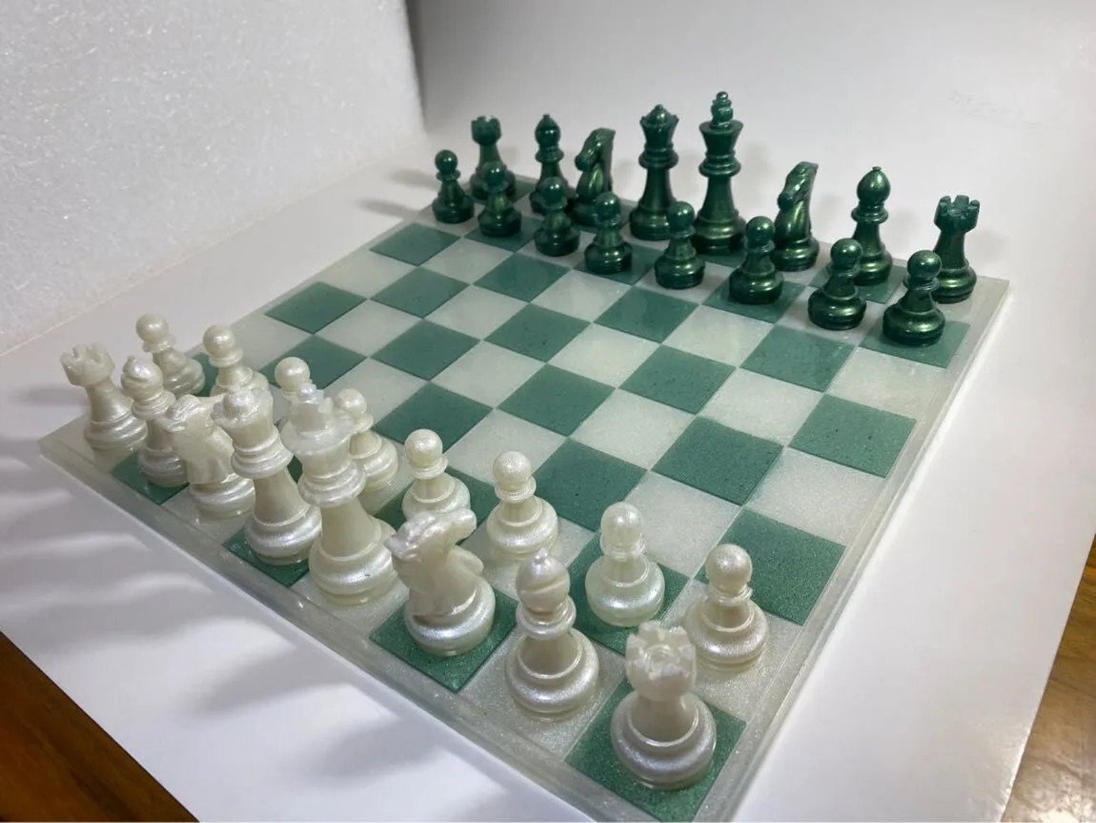 Epoxy Chess Set - Etsy