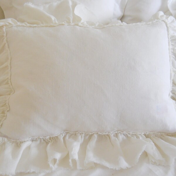 Velvet Ruffle Pillow - Etsy
