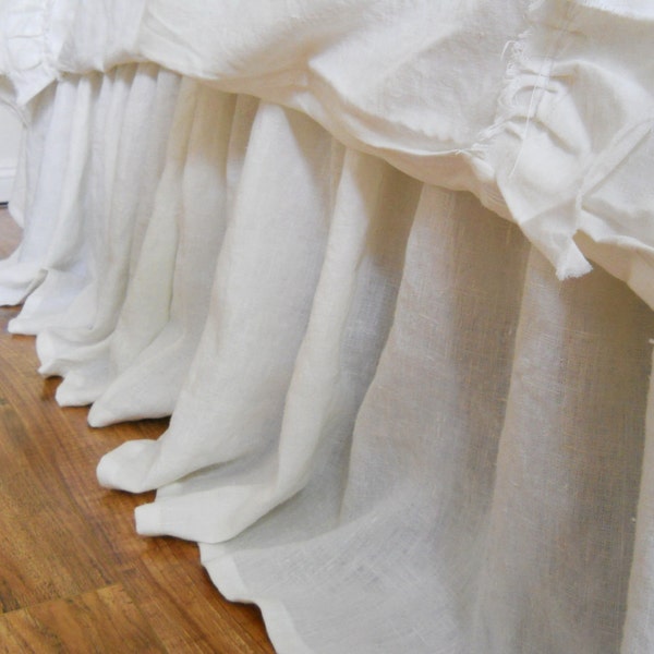 Ruffled Bed Skirt - Etsy