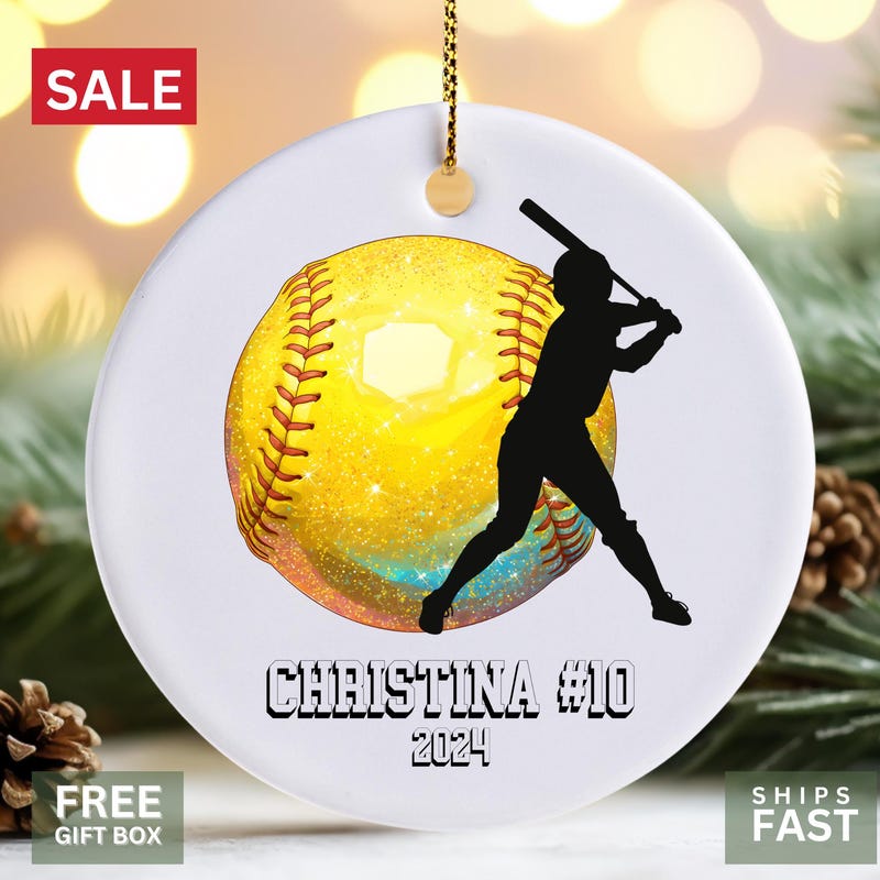 Softball Player - Etsy