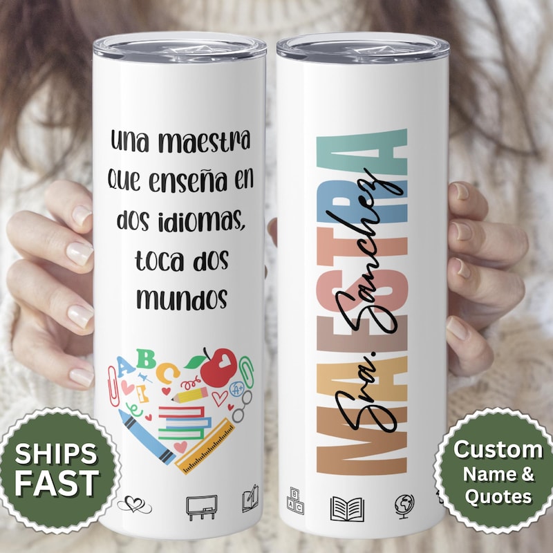 Spanish Teacher Mug - Etsy