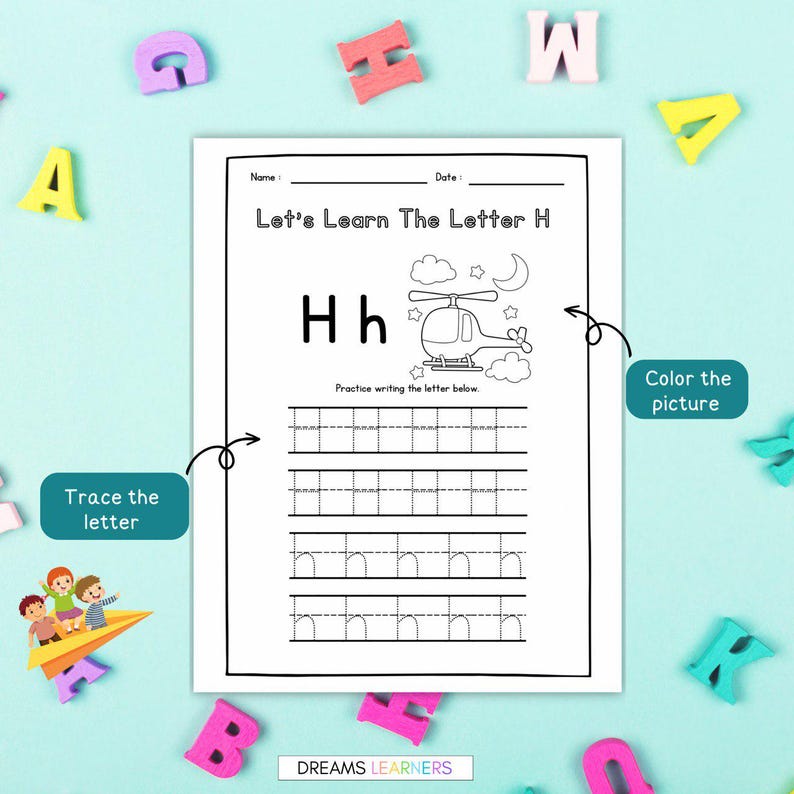 Alphabet Upper Case Lowercase Tracing Preschool Printables Worksheet ...