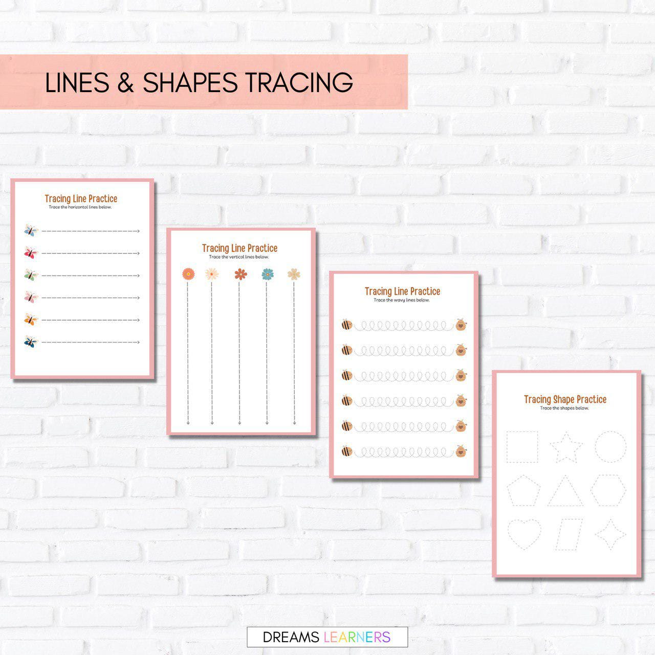 Preschool Morning Menu: Alphabet & Numbers Daily Sheet (PDF Printable ...