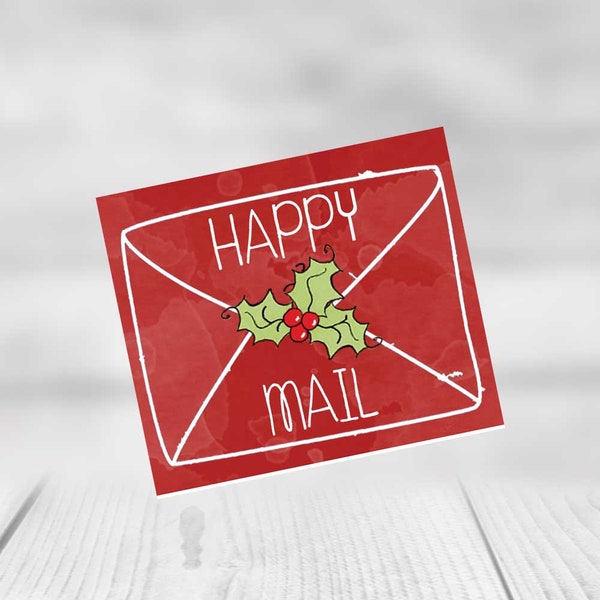 Mail Stickers - Etsy