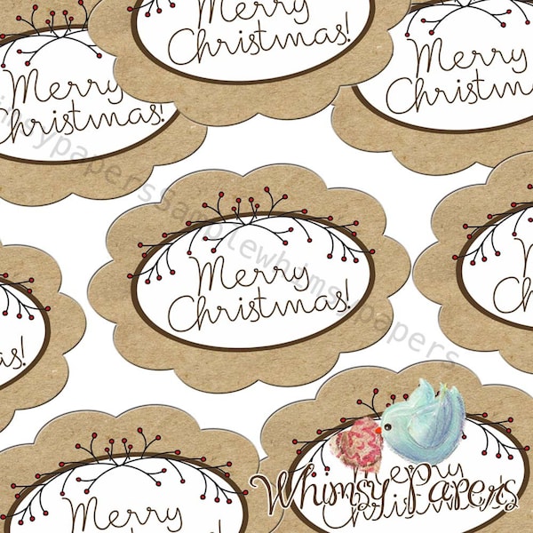 Christmas Stickers - Etsy