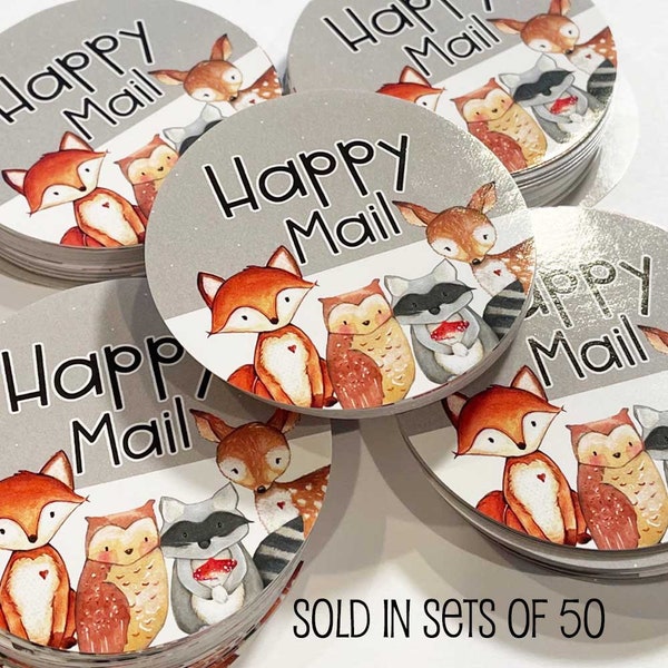Happy Mail Stickers - Etsy