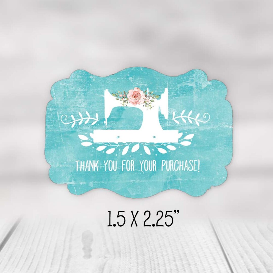 Thank You Stickers Thank You for Your Purchase Labels - Etsy