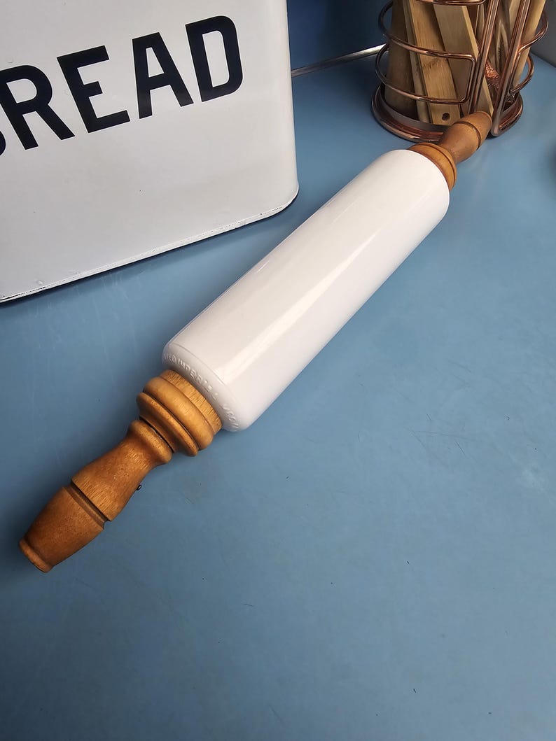 Antique Imperial Rolling Pin, Item #200, Imperial Mfg. Cambridge, OH ...