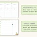 Cute Frog-themed Daily Digital Planner | Monthly, Weekly, and Daily ...