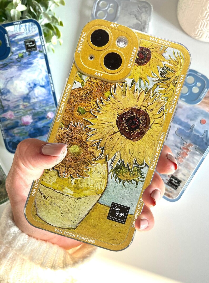 Starry Night iPhone Case, Van Gogh Art Phone Case, Aesthetic iPhone ...