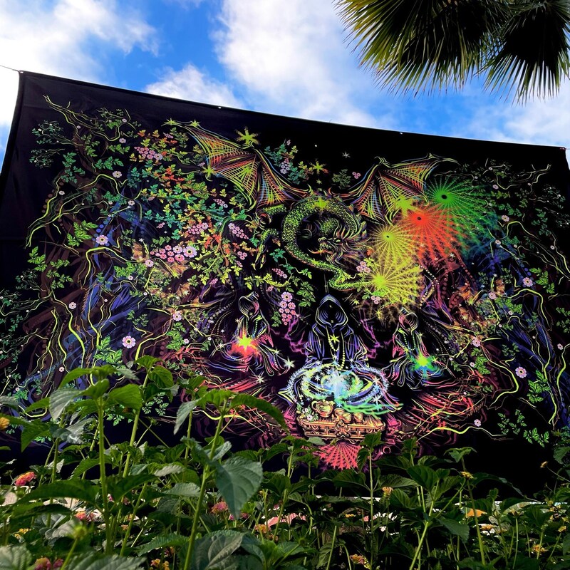 Fluorescent Blacklight Posters - Etsy