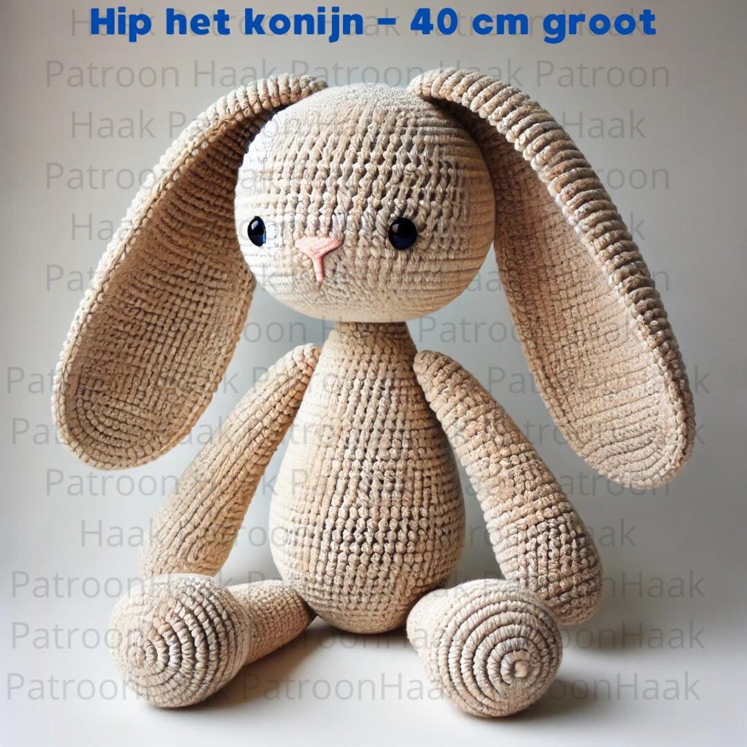 Crochet Pattern Dutch Crochet Crochet Pattern Crochet Rabbit Crochet ...