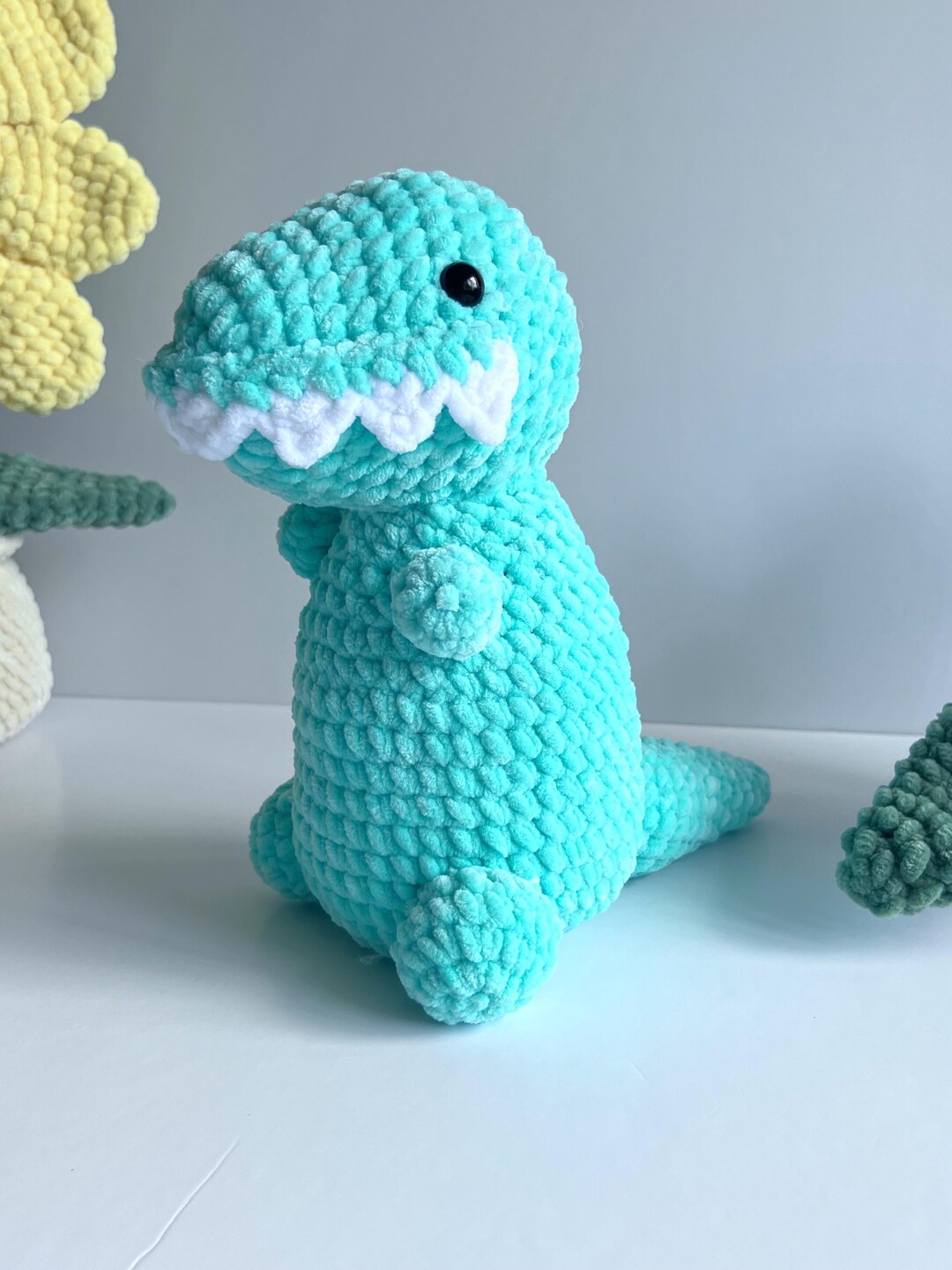 Allosaurus Low Sew Amigurumi Crochet Patterns Dinosaur No Sew Crochet Pattern Dinosaur Jurassic ...
