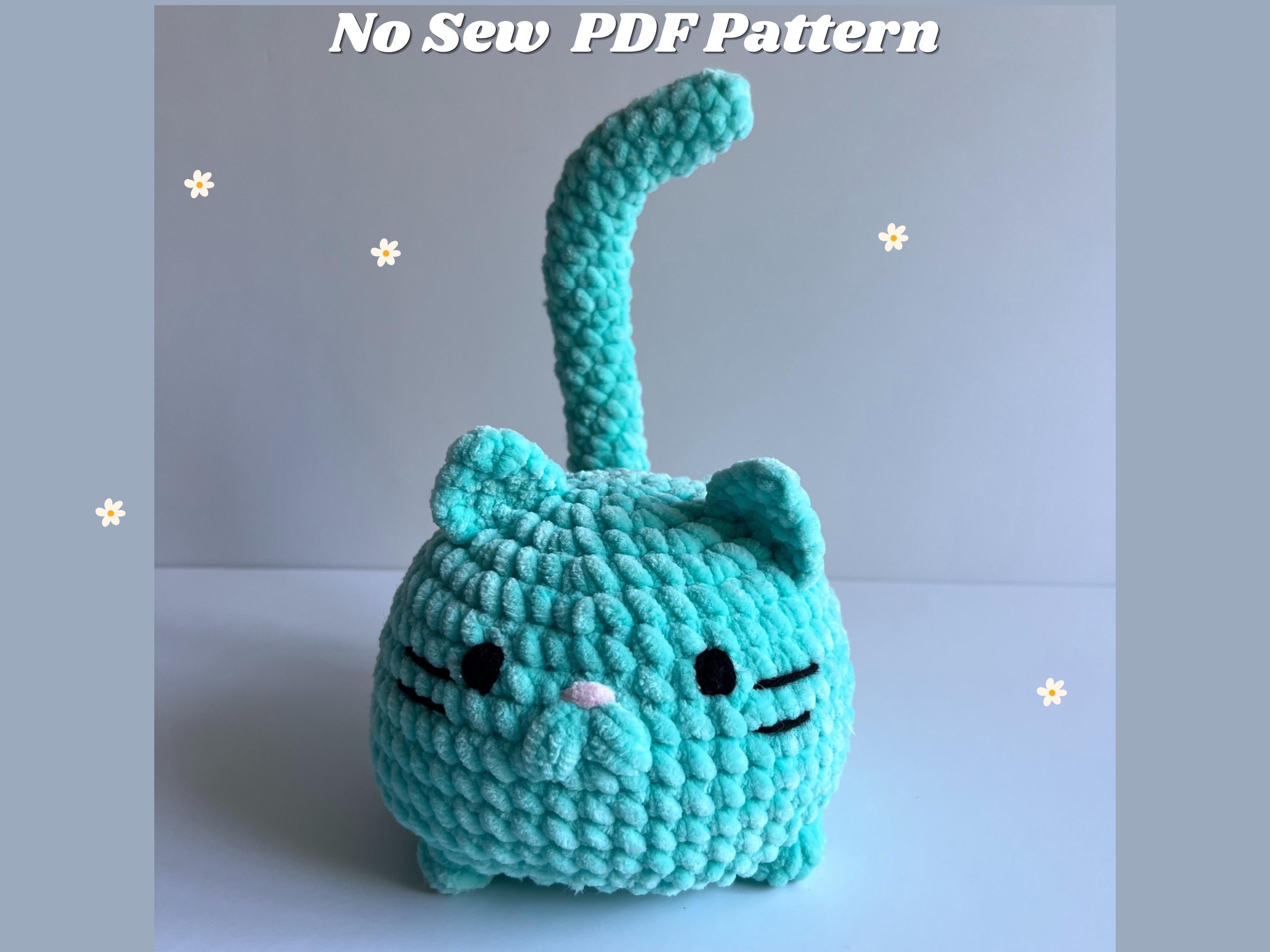 No Sew Patterns, Chubby Kitties Amigurumi, Chubby Cat Amigurumi ...