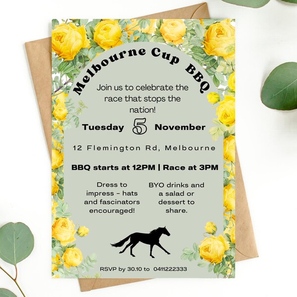 Melbourne Cup - Etsy