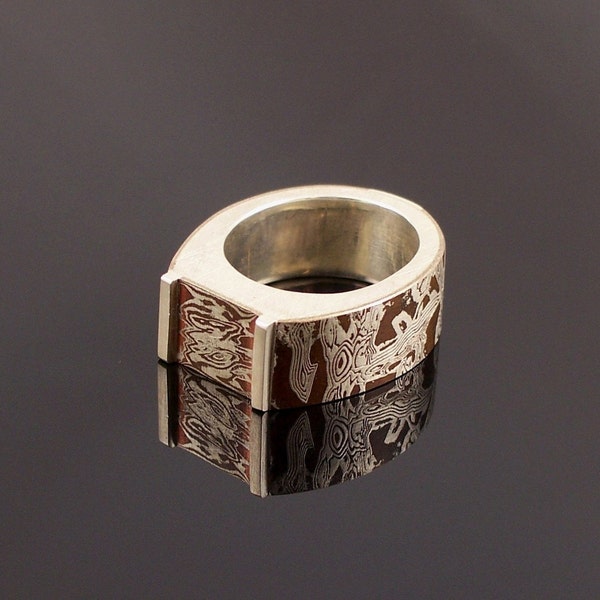 Hollow Silver Ring - Etsy