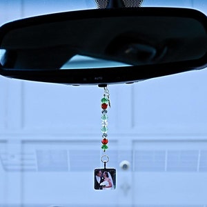 Rearview Mirror Dangle With Custom Charm - Etsy