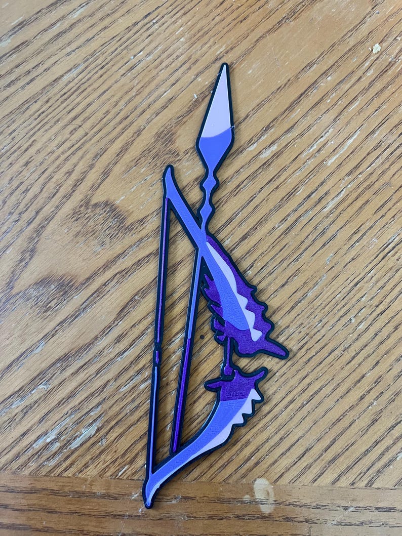 3D Printed Hades Infernal Arms Bookmarks - Stygian Blade, Heart-seeking ...