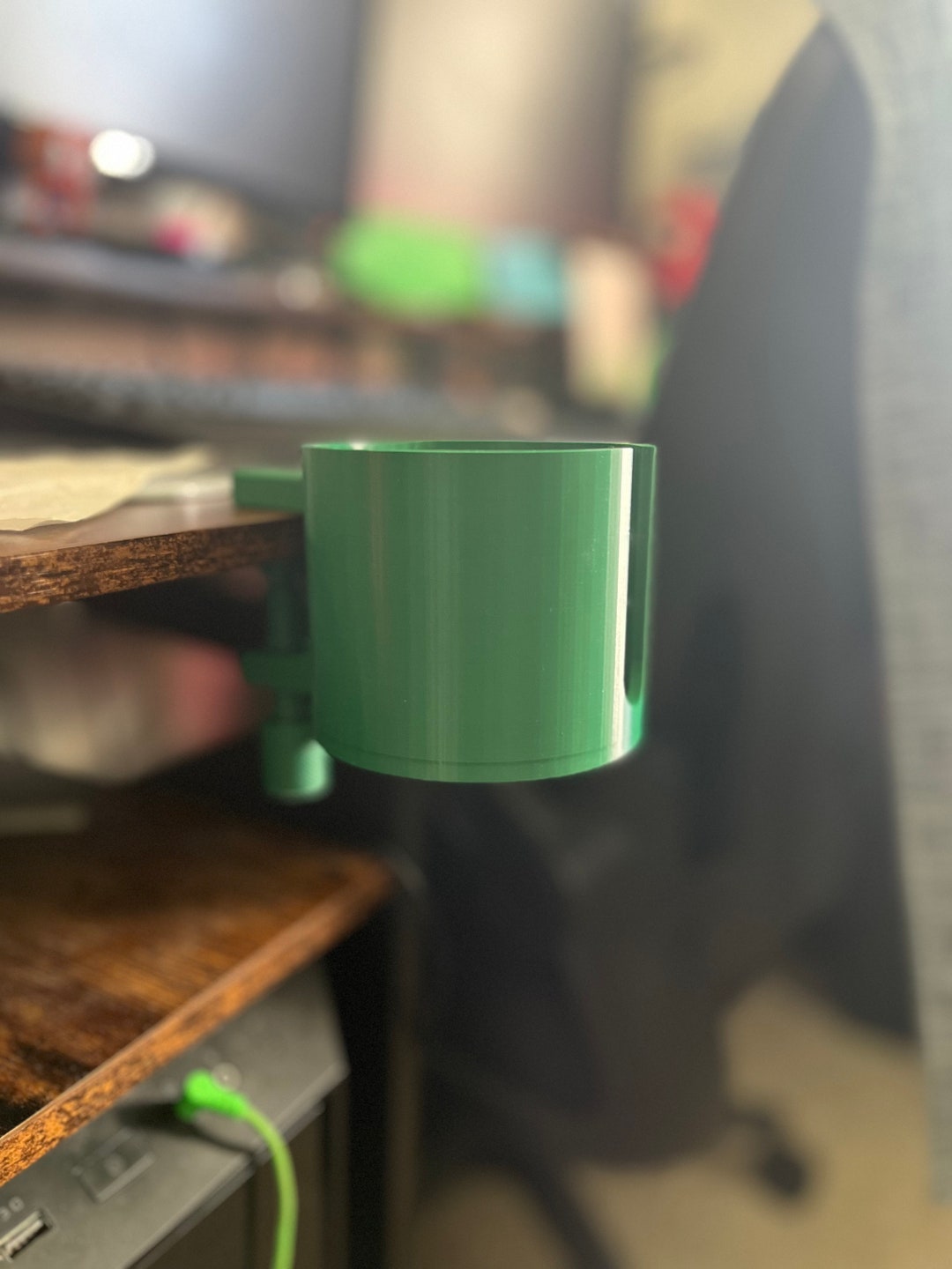 3D Printed Desk Cup Holder - Etsy