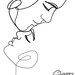 Custom One Line Drawing, Simple Line Art, Commission Portrait, Download ...