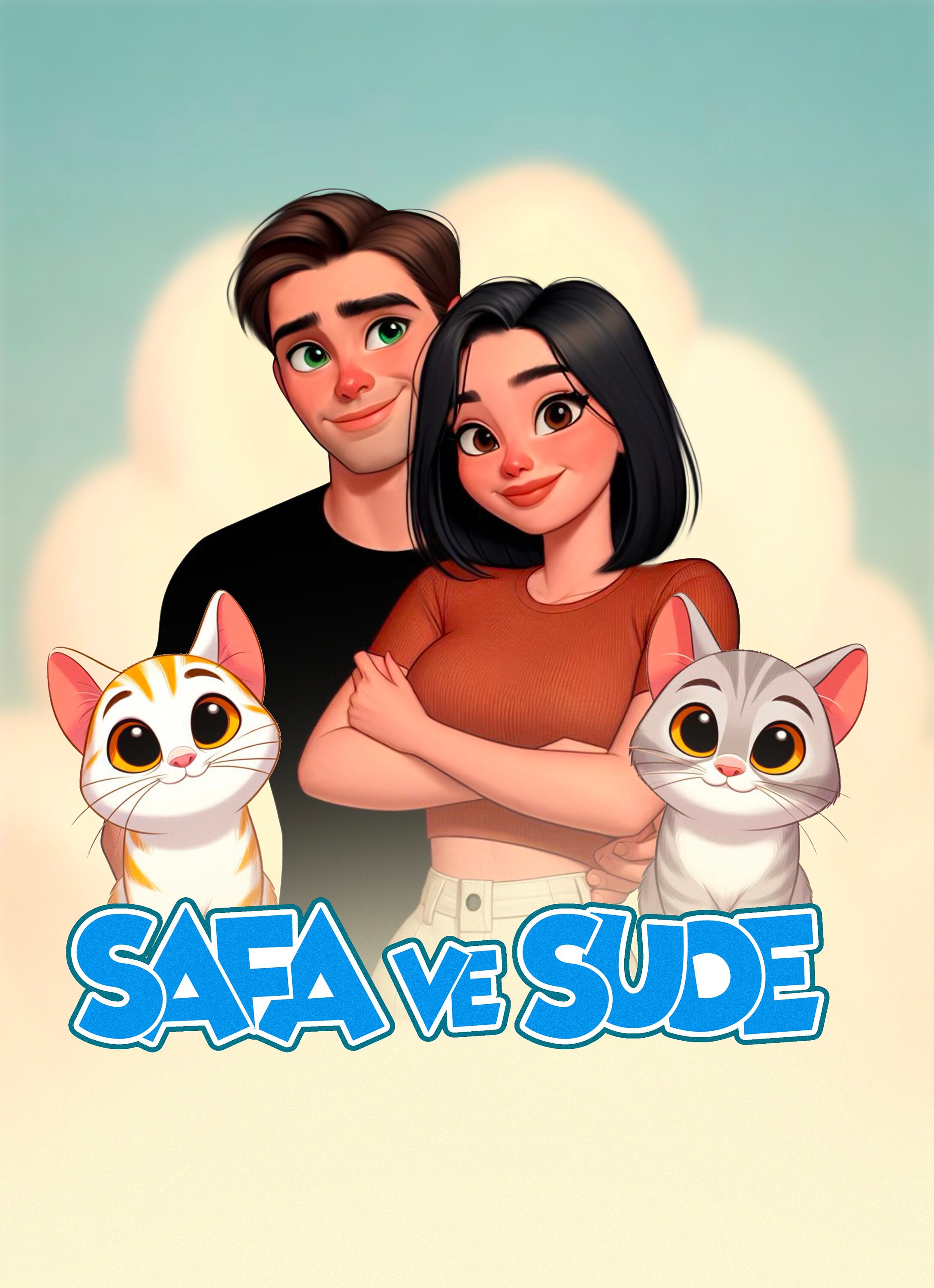 Personalized Animation Style Portrait Custom Cartoon Portrait for ...