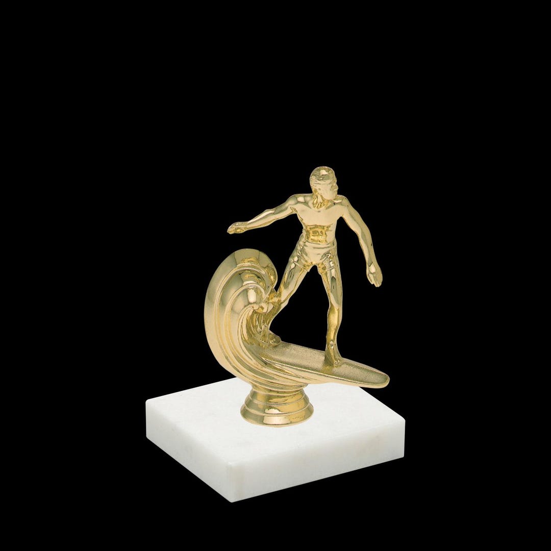 Surfing Figurine Trophy - Etsy