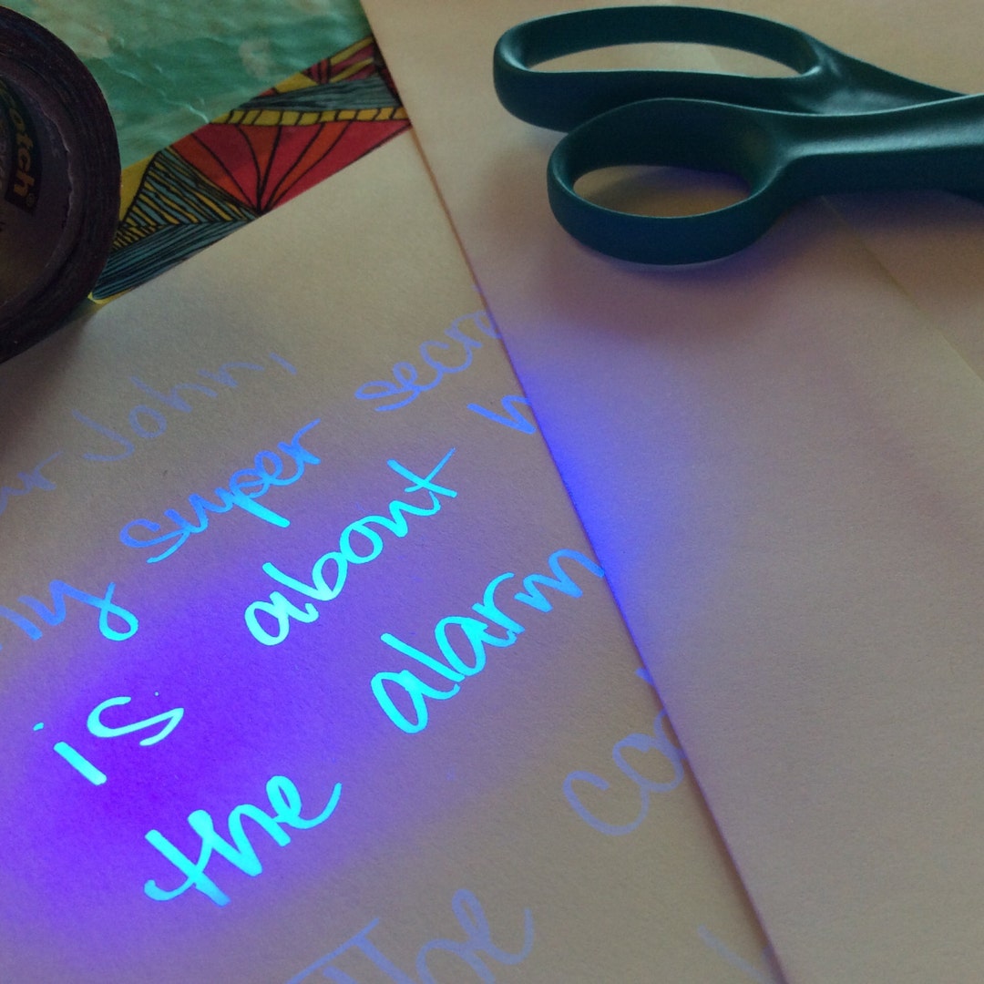 Invisible Ink Handwritten Letter. With Your Words to Whomever You Like ...