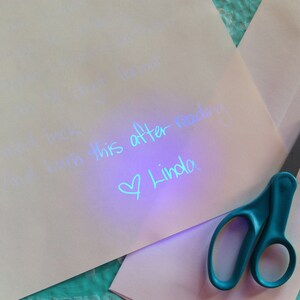 Invisible Ink Handwritten Letter. With Your Words to Whomever You Like ...