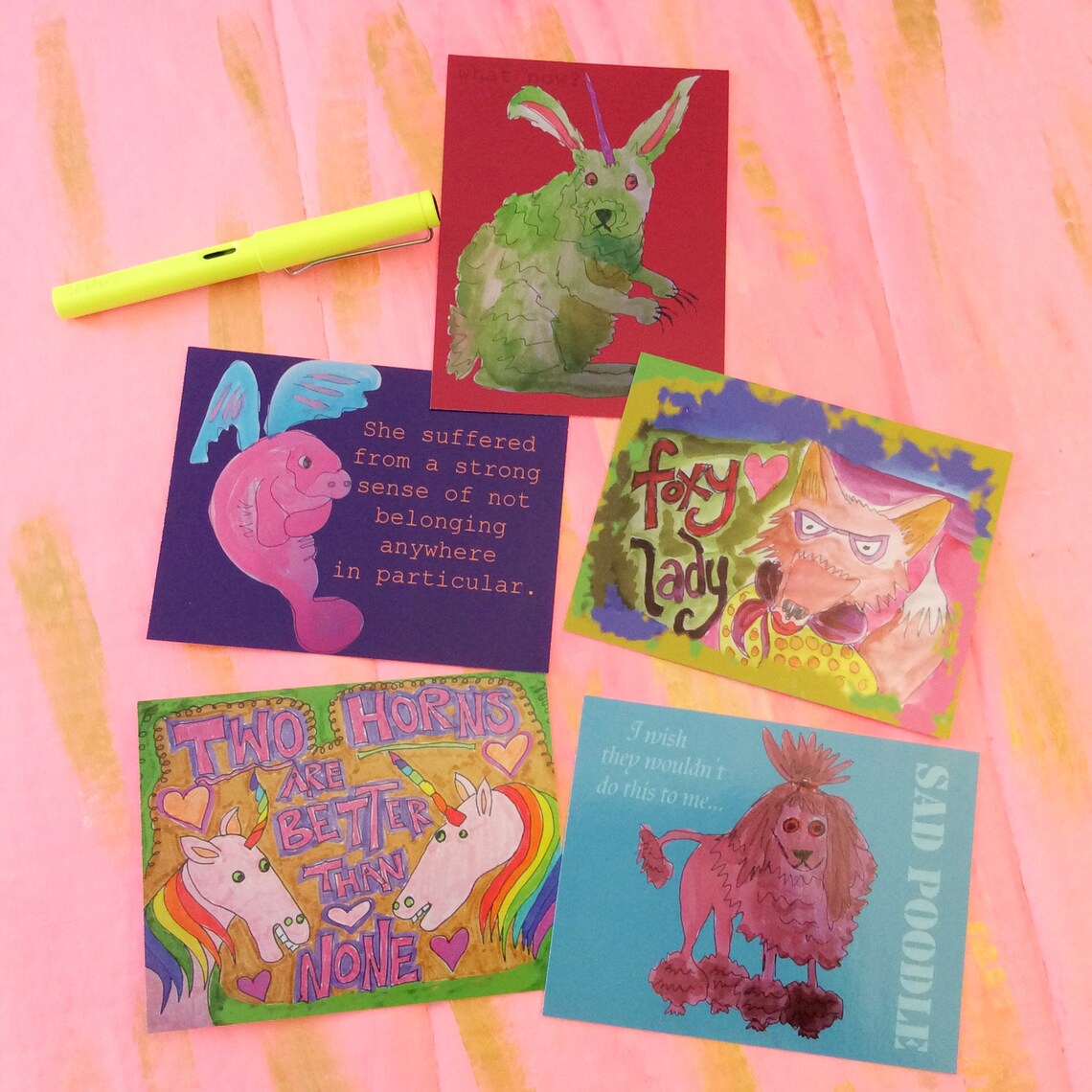 Pick Five Postcards Make Your Own Custom Set | Etsy