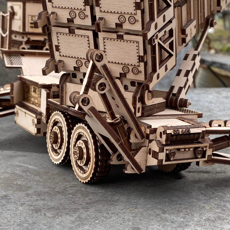 SAM Missile System Laser Cut Plywood Model - Etsy