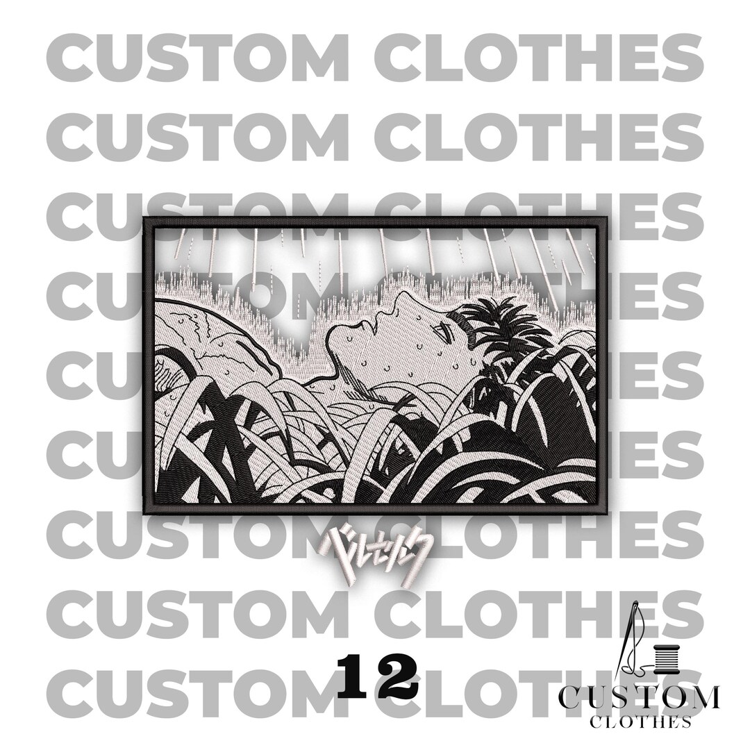 Berserk Manga Anime Digital Embroidery Design - Etsy