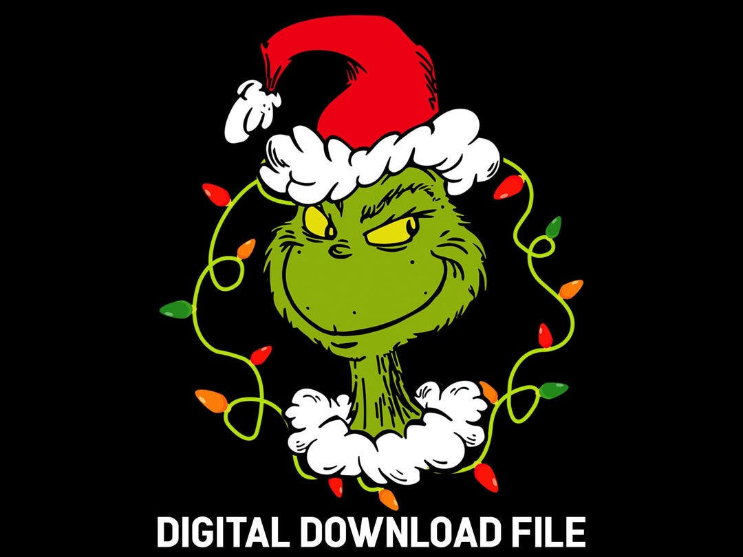 Grinch Png, the Grinch Png, Grinch Movie Png, Grinch Light Christmas ...